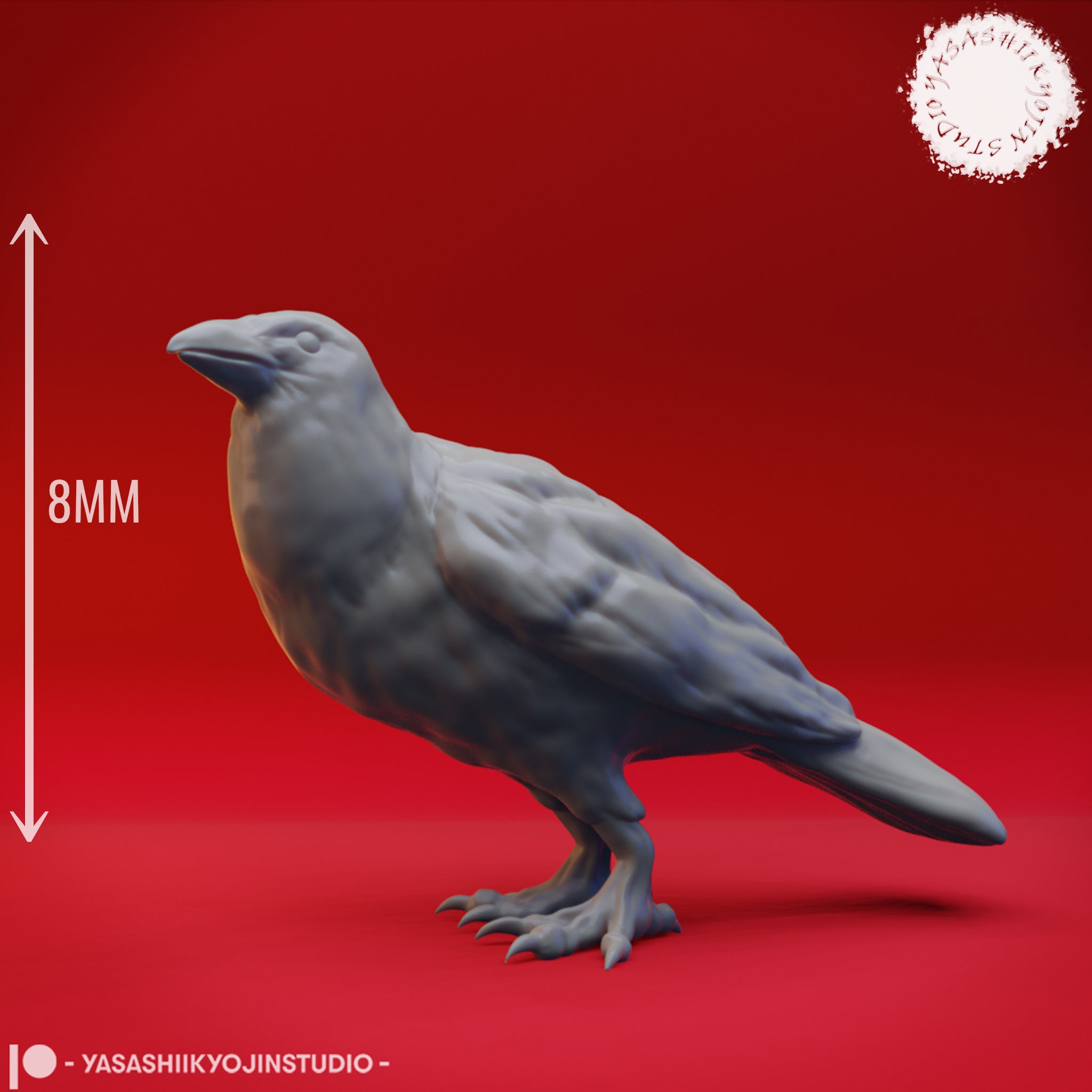 Dungeons & Dragons Crow Miniature – Borishotch Industries