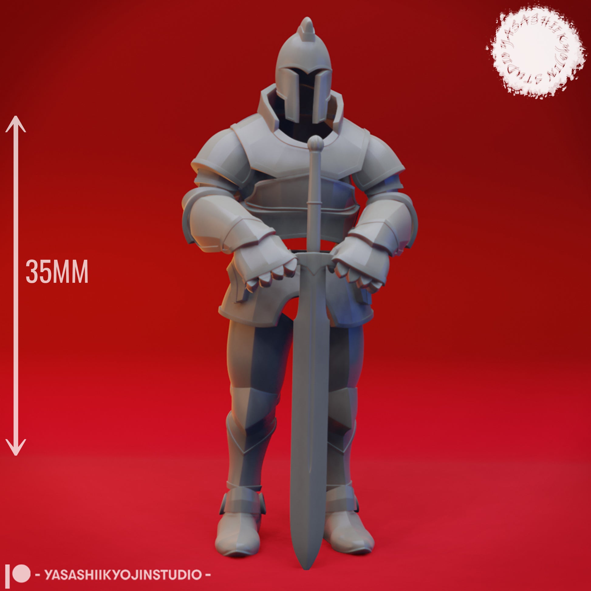 Dungeons & Dragons Animated Armour Miniature – Borishotch Industries