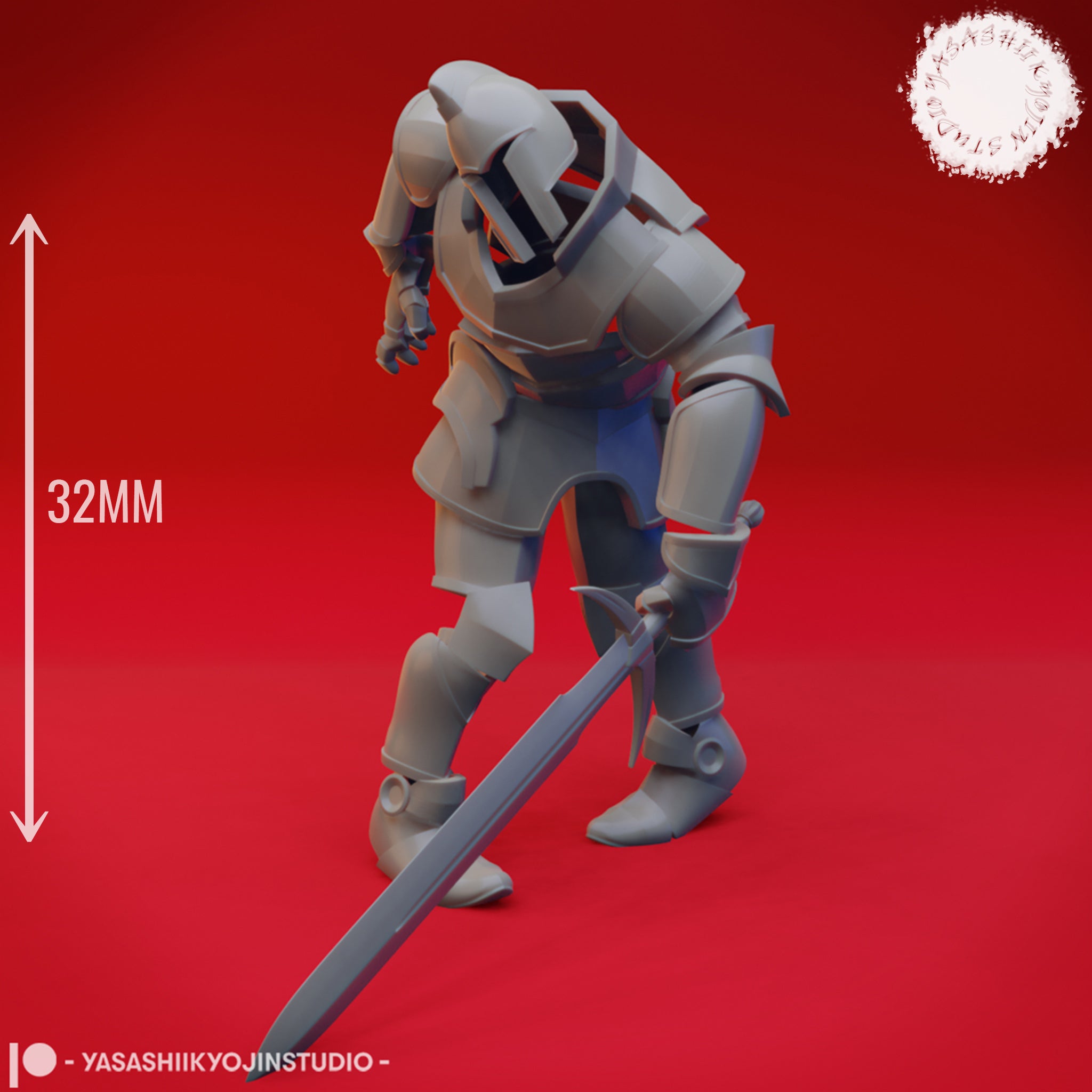 Dungeons & Dragons Animated Armour Miniature – Borishotch Industries