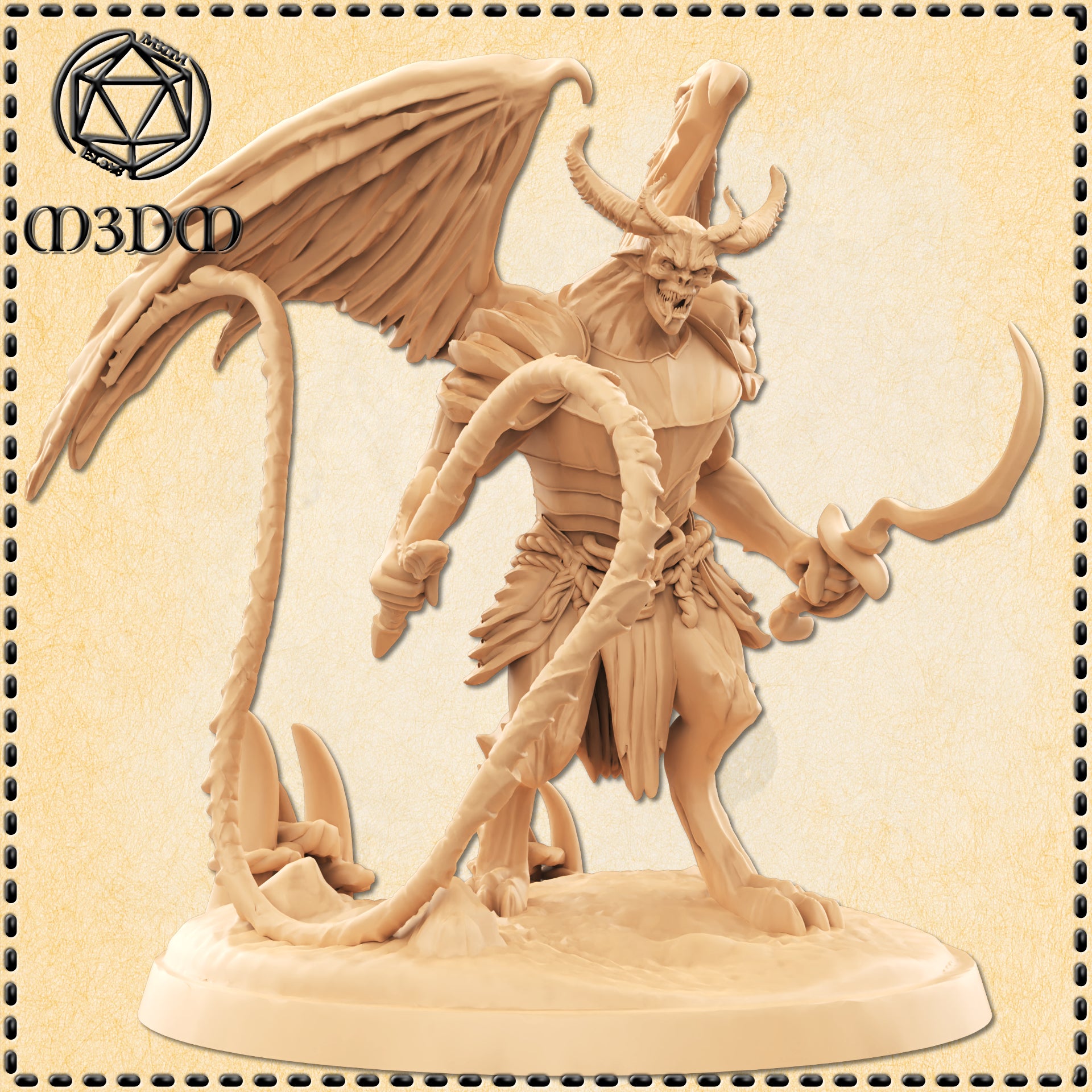 Dungeons & Dragons Balor Miniature – Borishotch Industries