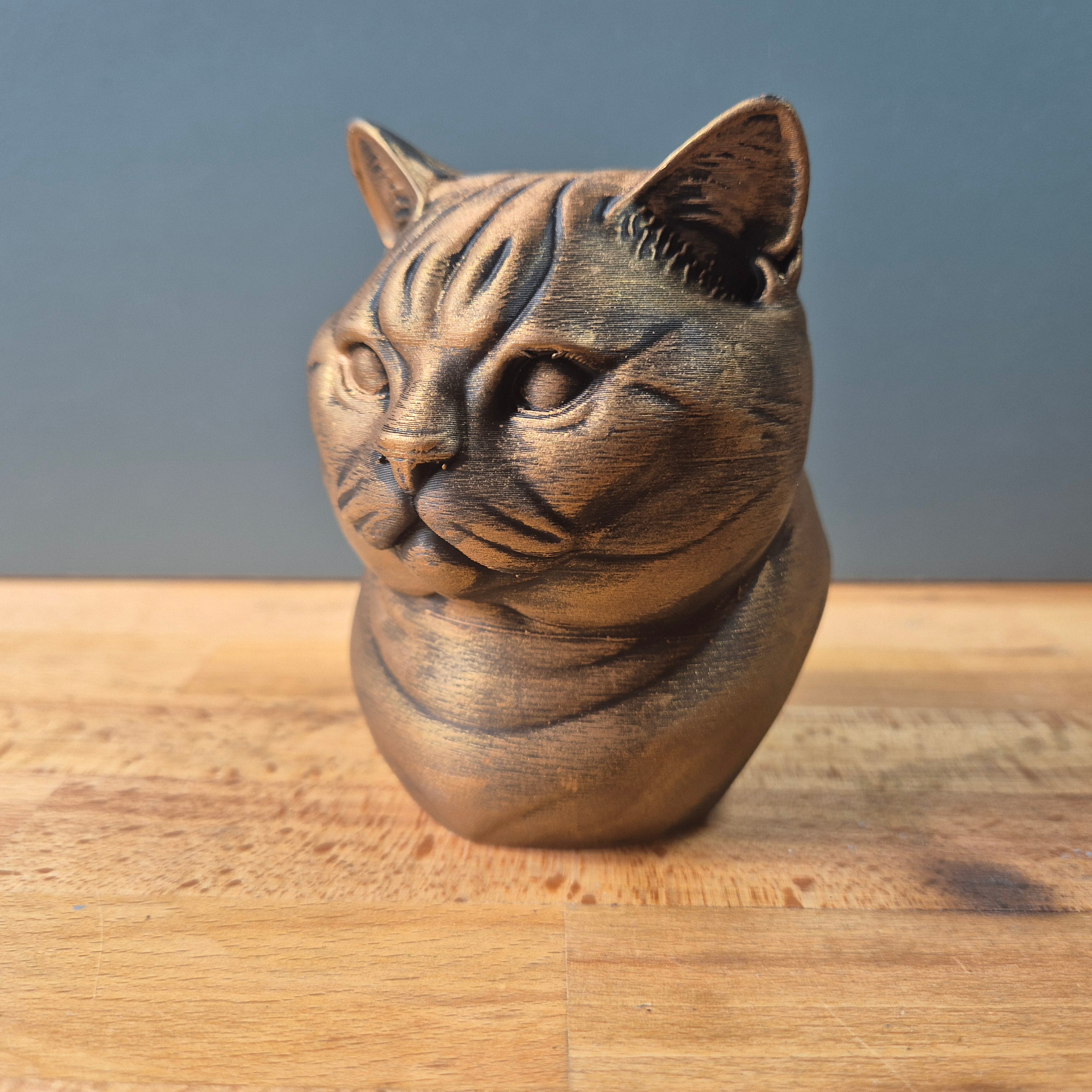 British Shorthair Cat Bust – Borishotch Industries
