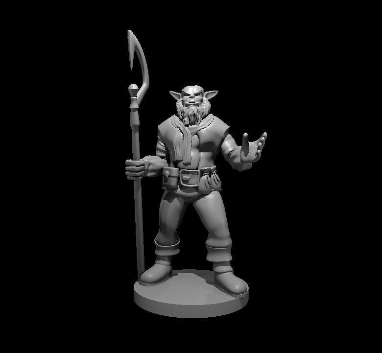 Dungeons & Dragons Bugbear Sorcerer Miniature – Borishotch Industries