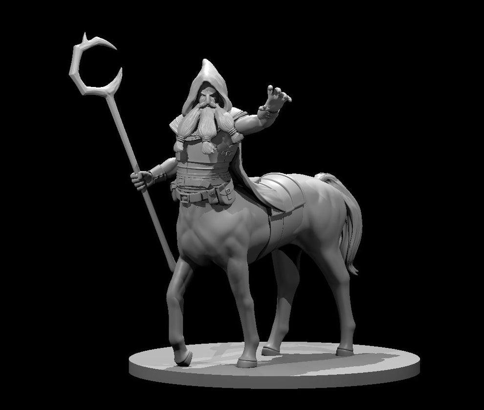 Dungeons & Dragons Centaur Male Warden Miniature – Borishotch Industries