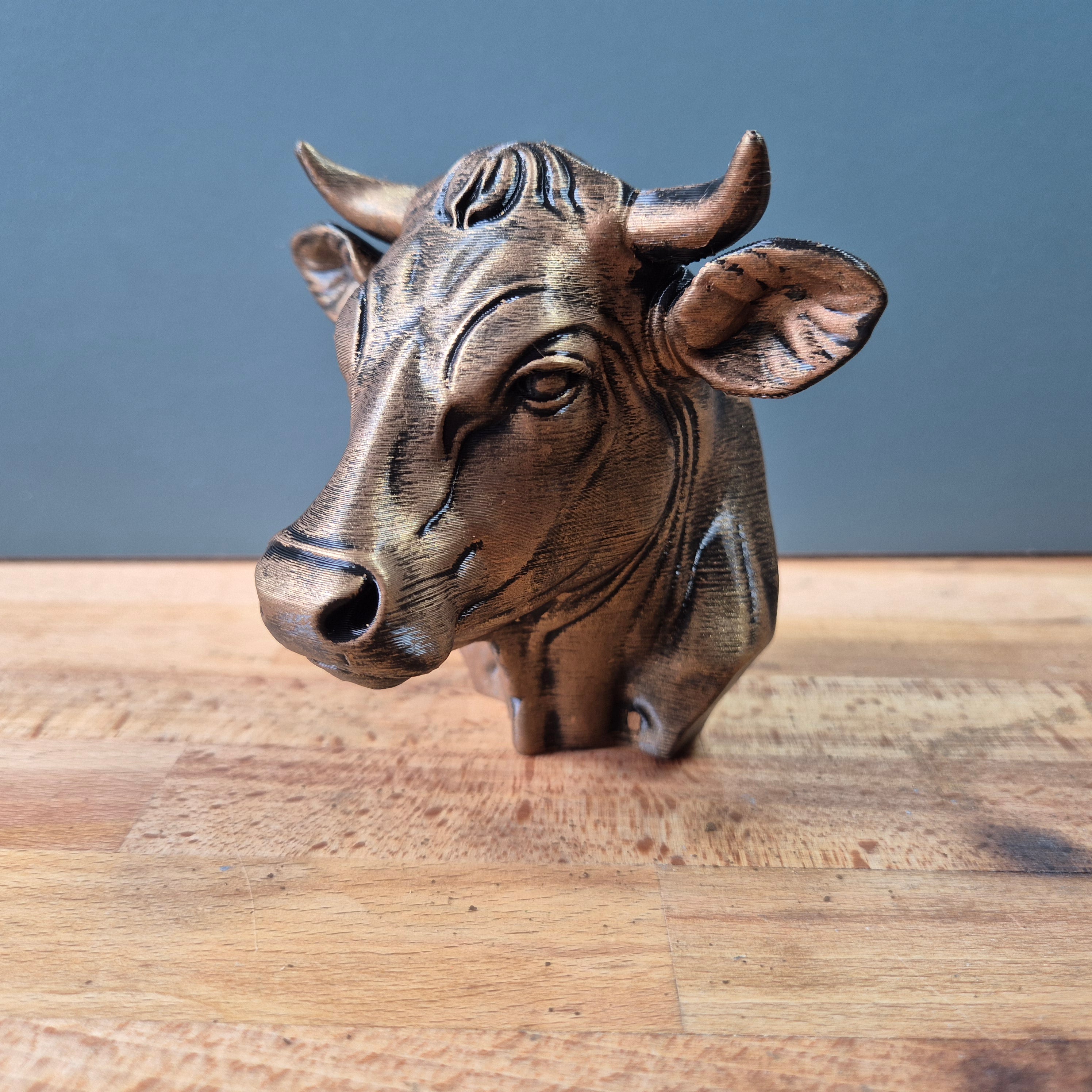 Cow Bust – Borishotch Industries