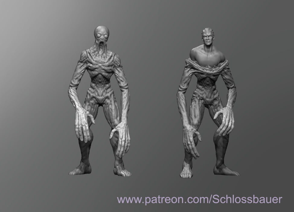 Dungeons & Dragons Doppelganger Miniature – Borishotch Industries