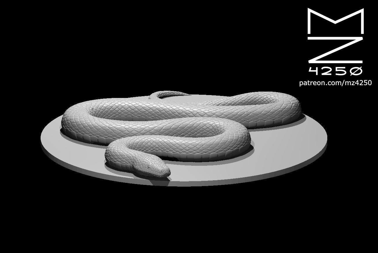Dungeons & Dragons Giant Constrictor Snake Miniature – Borishotch ...