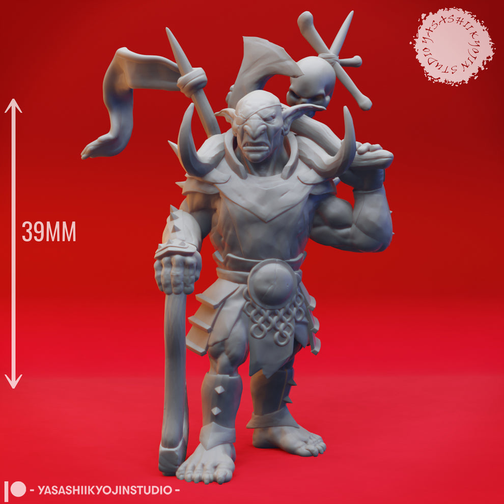 Dungeons & Dragons Goblin Boss Miniature – Borishotch Industries