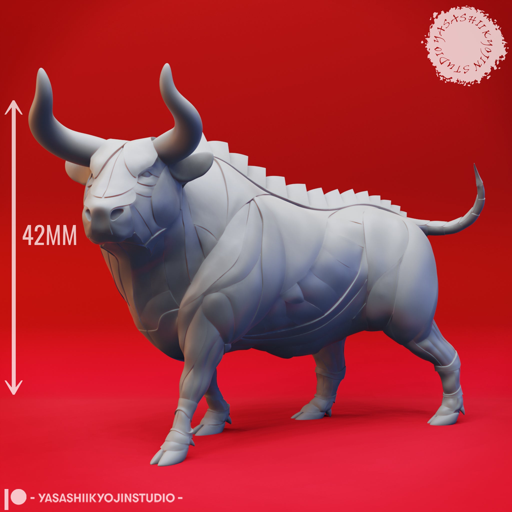 Dungeons & Dragons Gorgon Miniature – Borishotch Industries