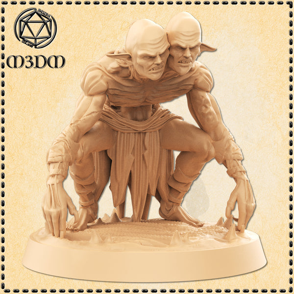 Dungeons & Dragons Graveyard Ghoul Mutant Miniature – Borishotch Industries