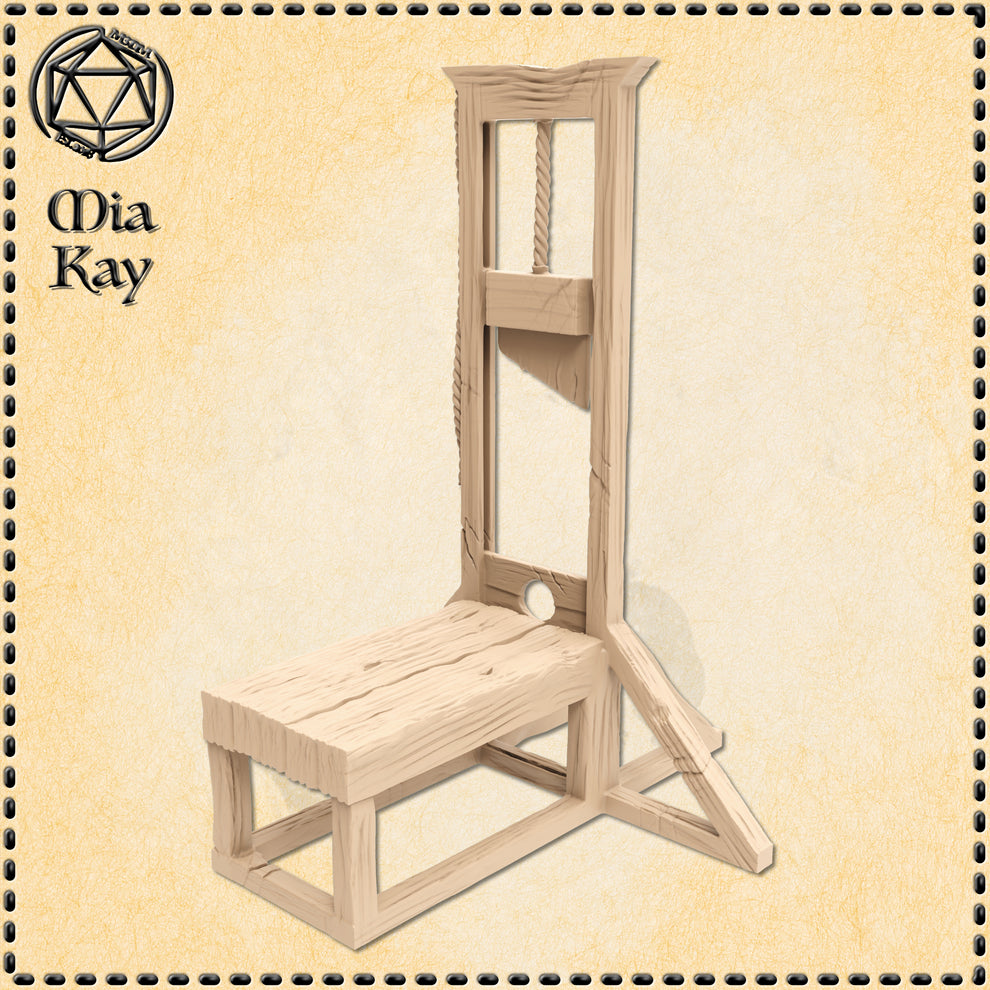 Dungeons & Dragons Guillotine Miniature – Borishotch Industries