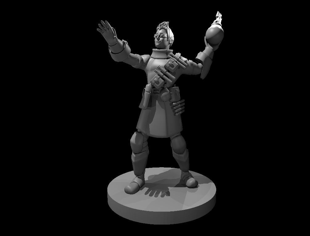 Dungeons & Dragons Half Elf Alchemist Miniature – Borishotch Industries
