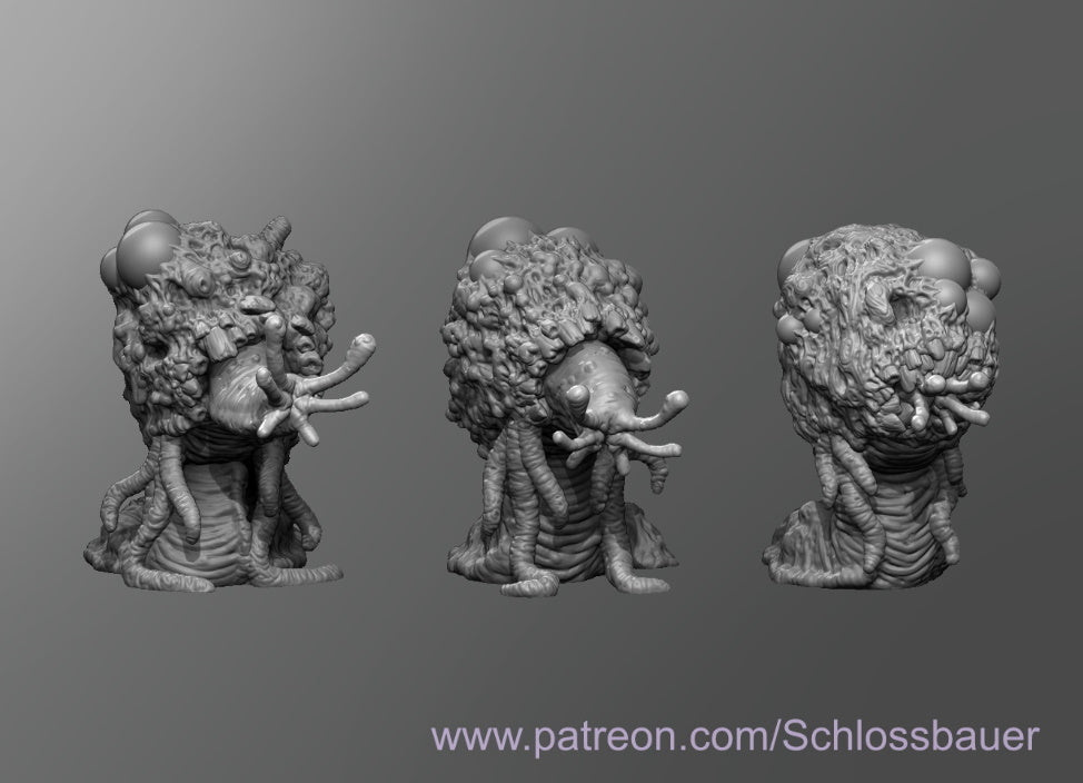 Dungeons & Dragons Plague Slug Miniature – Borishotch Industries