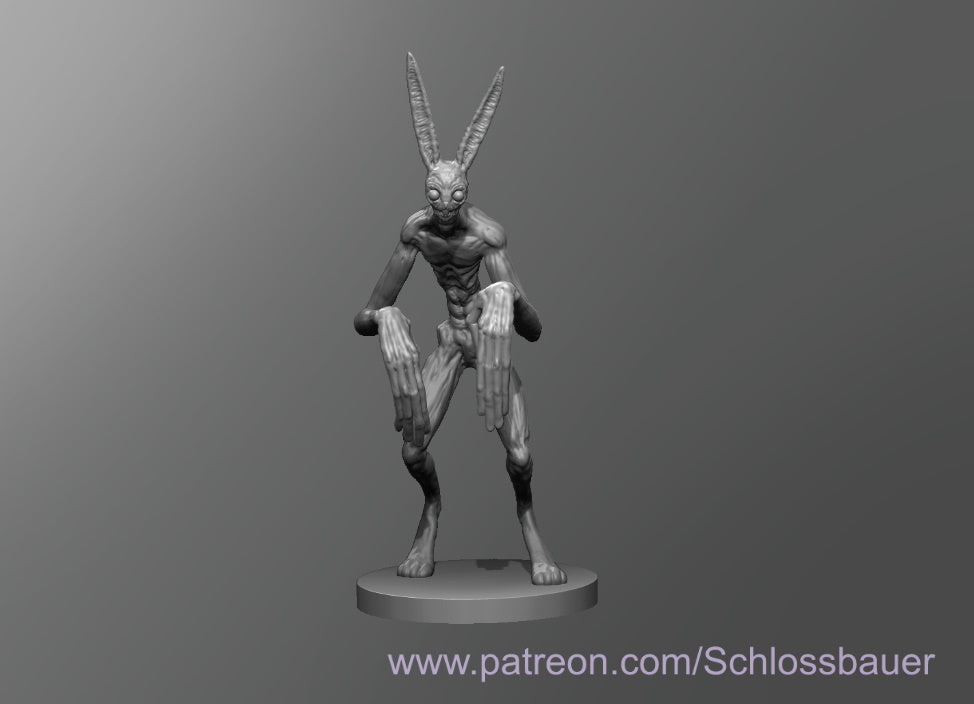 Dungeons & Dragons Rabbit Creature Miniature – Borishotch Industries
