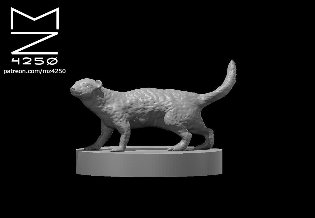 Dungeons & Dragons Weasel Miniature – Borishotch Industries