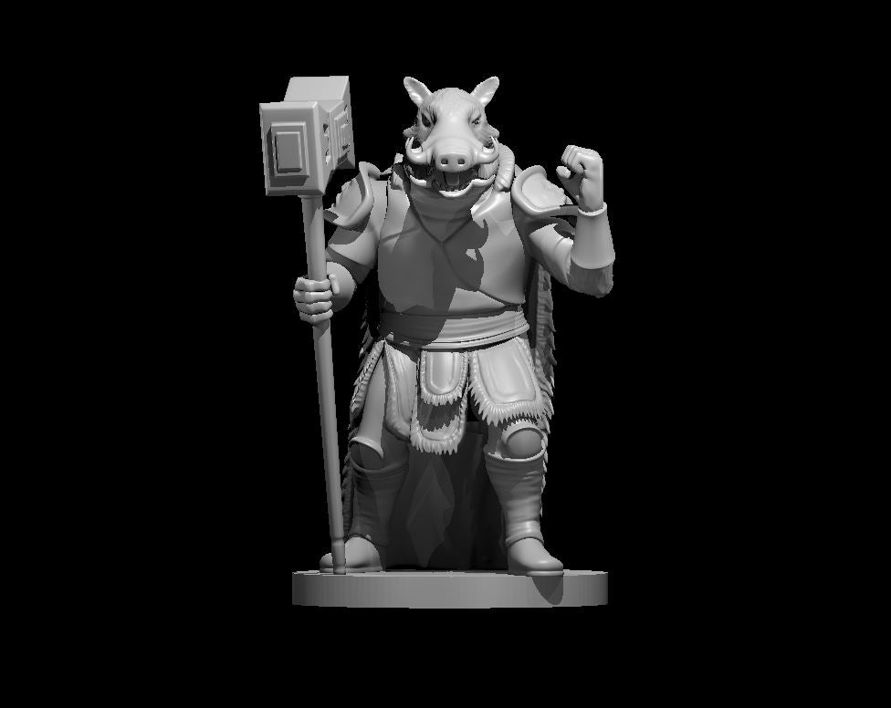 Dungeons & Dragons Wereboar Miniature – Borishotch Industries