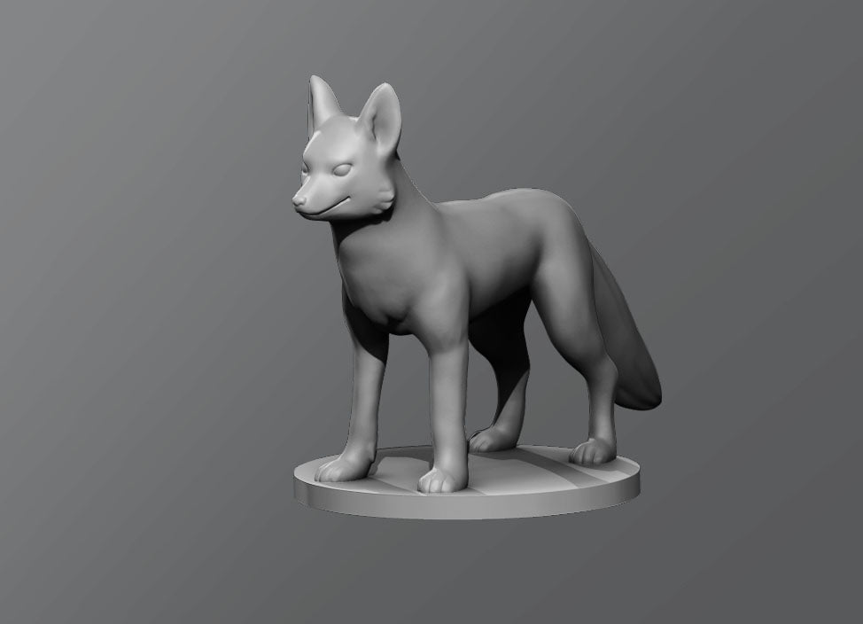 Dungeons & Dragons Fox Miniature – Borishotch Industries