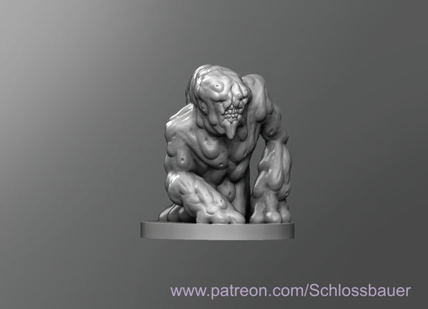 Dungeons & Dragons Lemure Miniature – Borishotch Industries